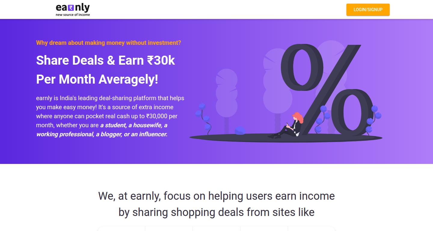 About Earnly.in – Best Influencer Marketing Platform in India